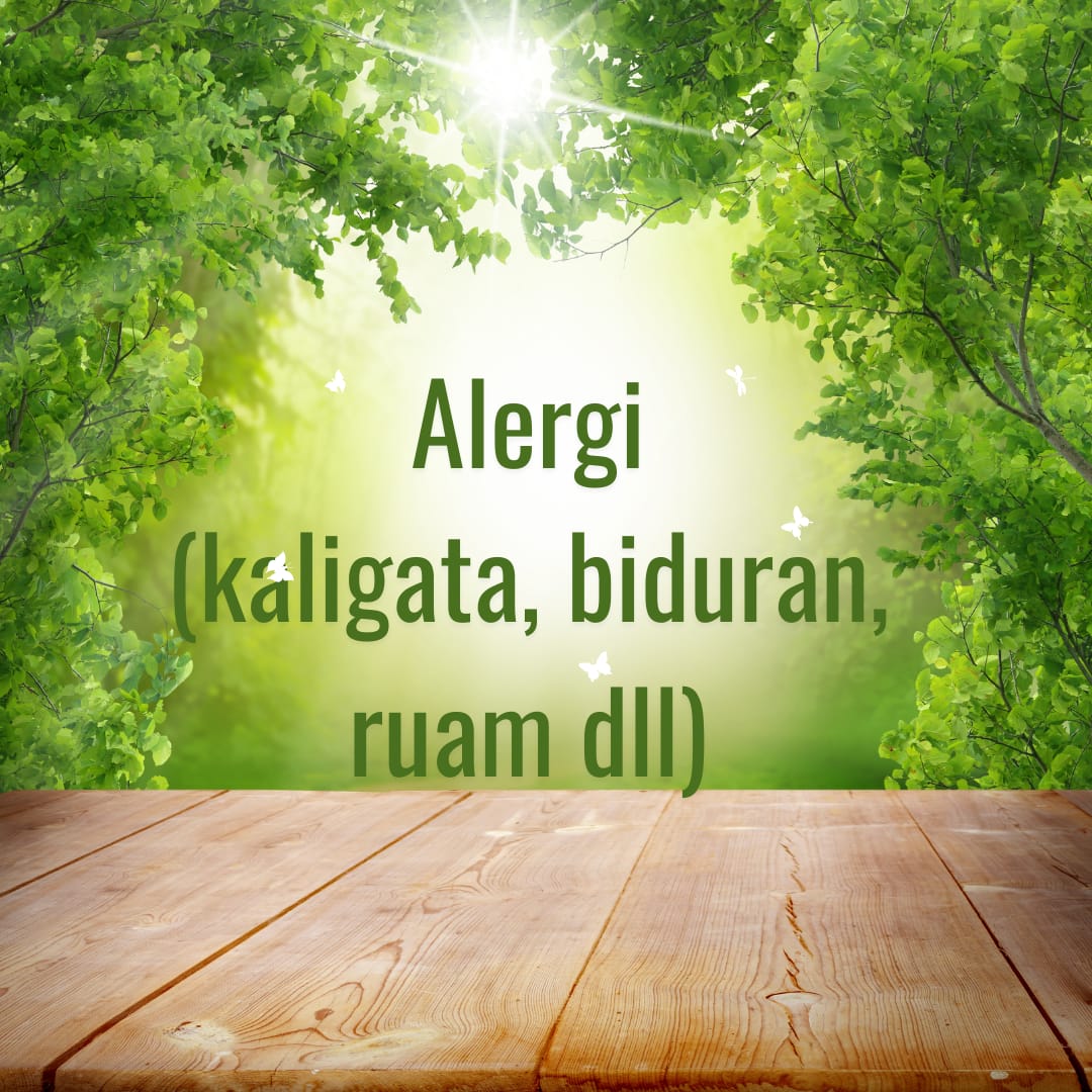 TESTIMONI Alergi (kaligata, biduran, ruam, eksim dll) – Terrain-Model